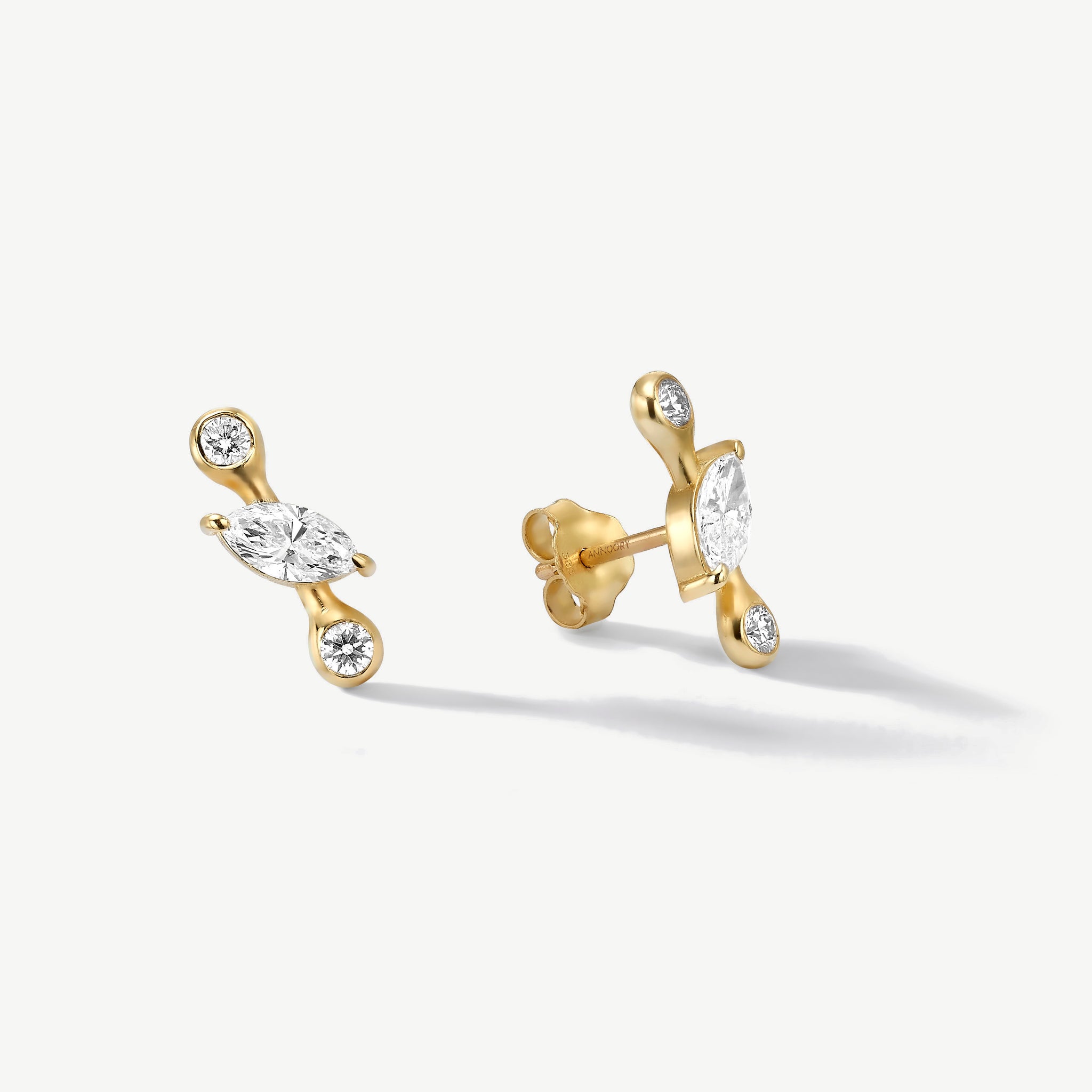 Cosmic Transformer Diamond Earrings | Annoory