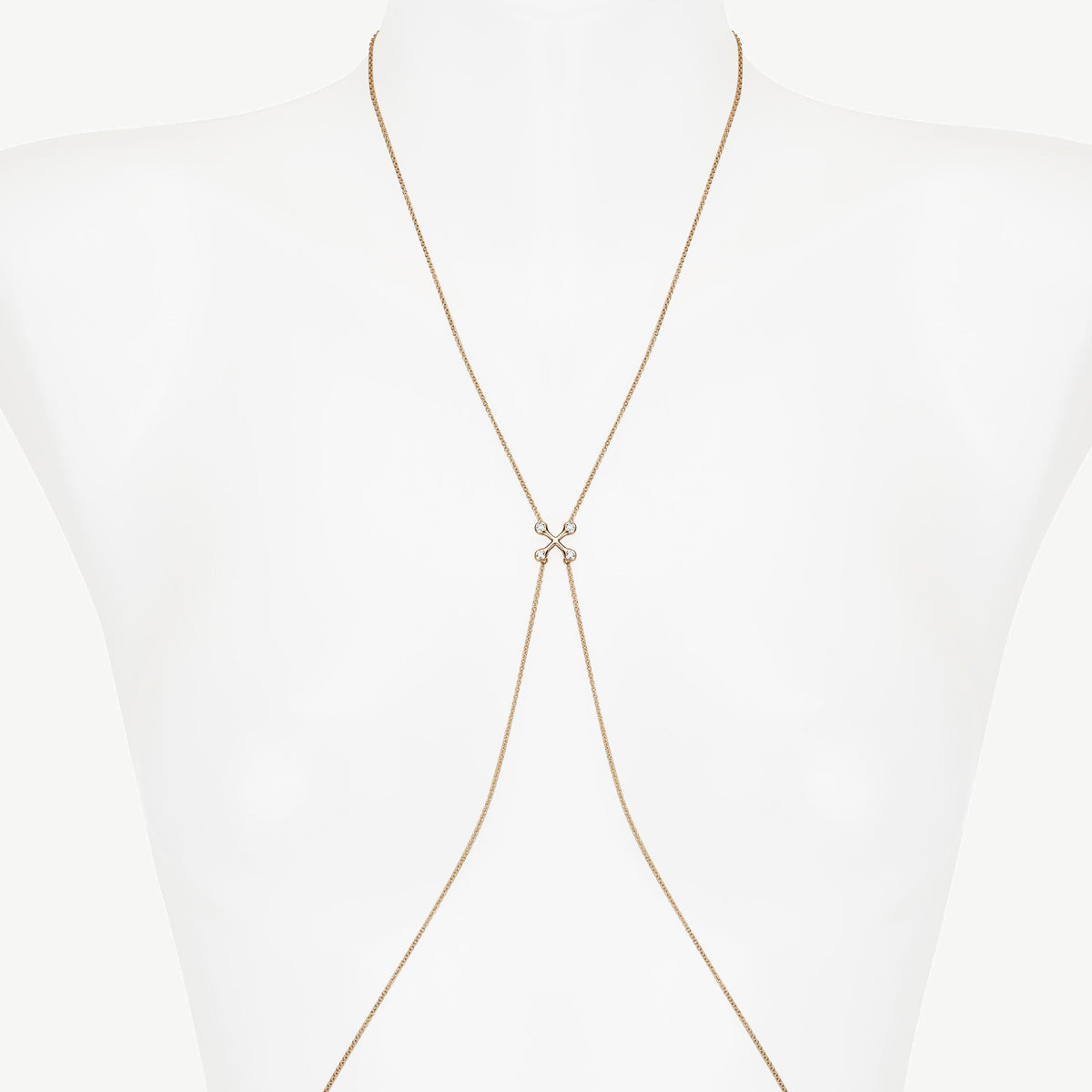 Balance In Harmony Diamond Body Chain | Annoory